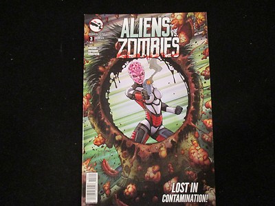 Aliens vs. Zombies #3 - Cvr A - NM - Zenescope | eBay