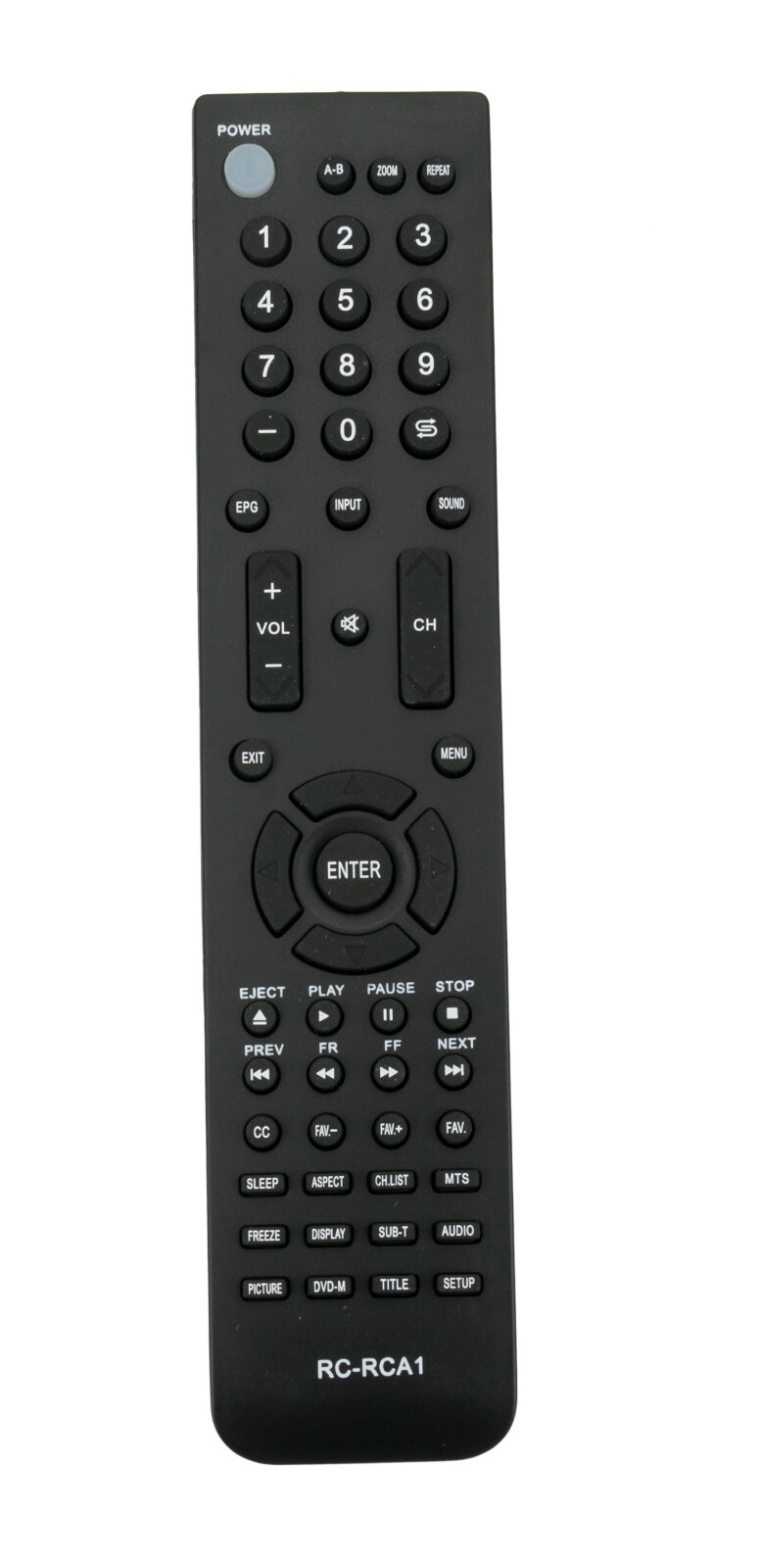 RC-RCA1 Replace Remote for RCA TV 32LA30RQ 40LA45RQ 26LA30RQD 32LA30RQD ...