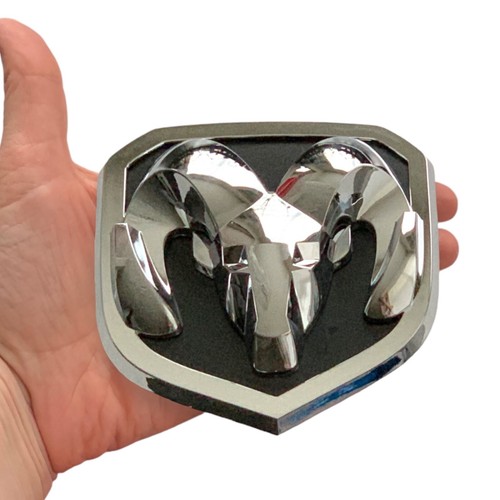 Front Grille Emblem Ram Head Badge for Dodge RAM 1500 2500 3500 4500 ...