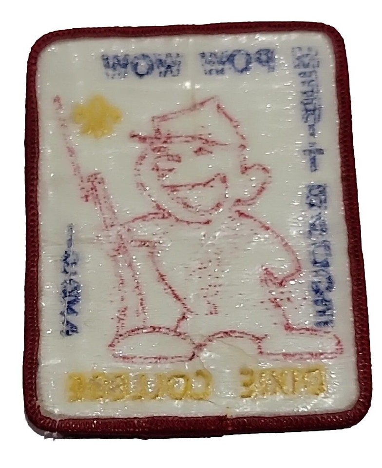 VINTAGE BSA DIXIE COLLEGE OA 1982 POW WOW MERIT BADGE POCKET PATCH RARE ...