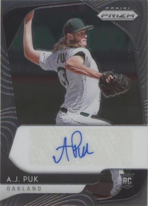 2020 Panini Prizm - Rookie Autographs A.J. Puk #RA-AP (AU, RC) for sale ...