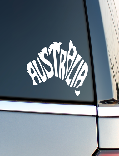 Vinyl Decal Car Vehicle Laptop Stickers - Aussie Australia + Great Gift ...