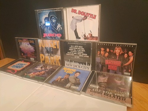 Rap Hip-Hop CD Collection Movie Soundtrack Lot Of 10 | eBay