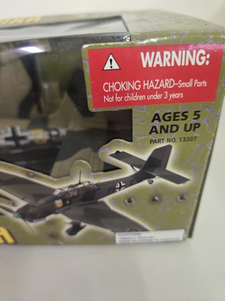 NIB Ultimate Soldier 32X JU-87B/R STUKA Lt Hubert Polz German WWII ...