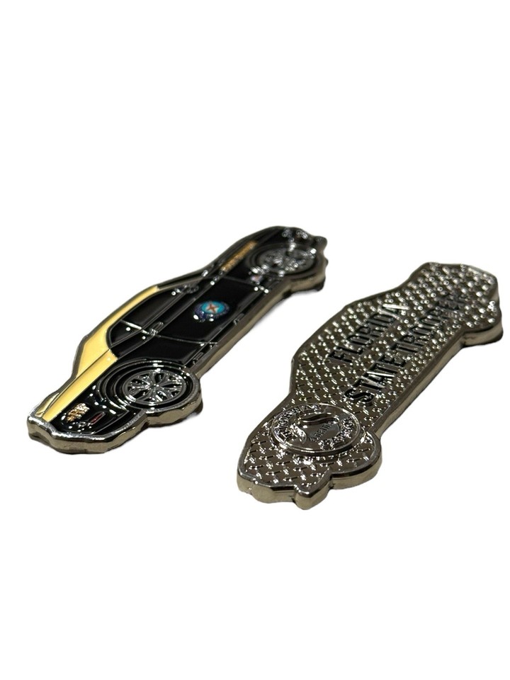 NEW Florida Highway Patrol Dodge Challenger Challenge Coin FHP Car ...