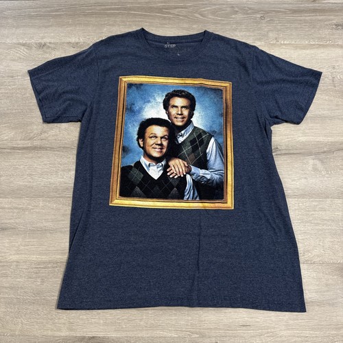 Step Brothers Shirt Will Ferrell John C Reilly Movie Tee Men’s Blue Top ...
