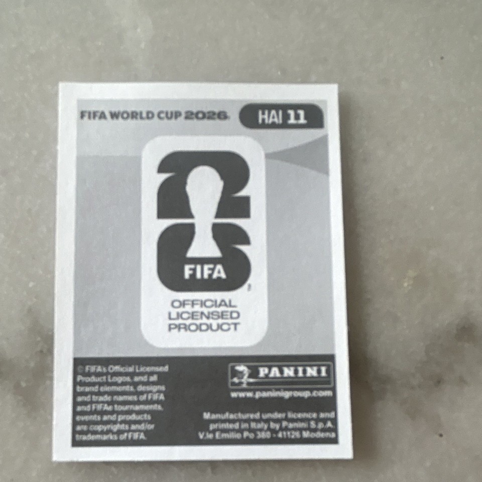 Panini FIFA 365 Sticker Soccer Trading Card - Danley Jean Jacques #255 ...