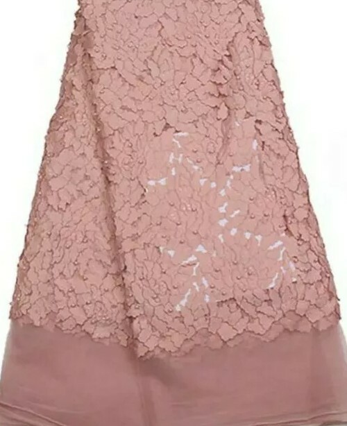 High quality Onion Color (light pink) French Tulle Net Lace Fabric | eBay