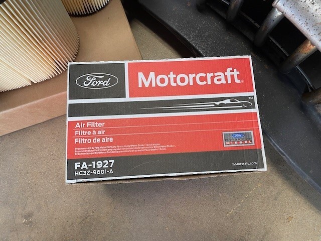 (3) Motorcraft FA1927 Ford HC3Z9601A 6.7L Powerstroke Diesel Air Filter ...