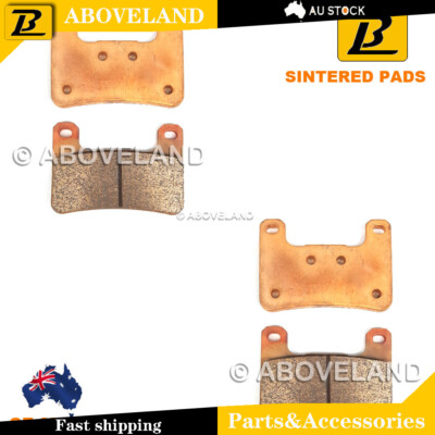 FRONT Sintered Brake Pads For KAWASAKI ZX 10 R ABS ZX 1000 KBF-KFF 2011 ...