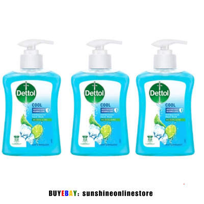 Pack 3 : Dettol Liquid Hand Soap Handwash 250 ml | eBay