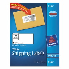 Avery 6427 Labels 250 2x4 Labels TrueBlock Jam 8163 Template for sale ...