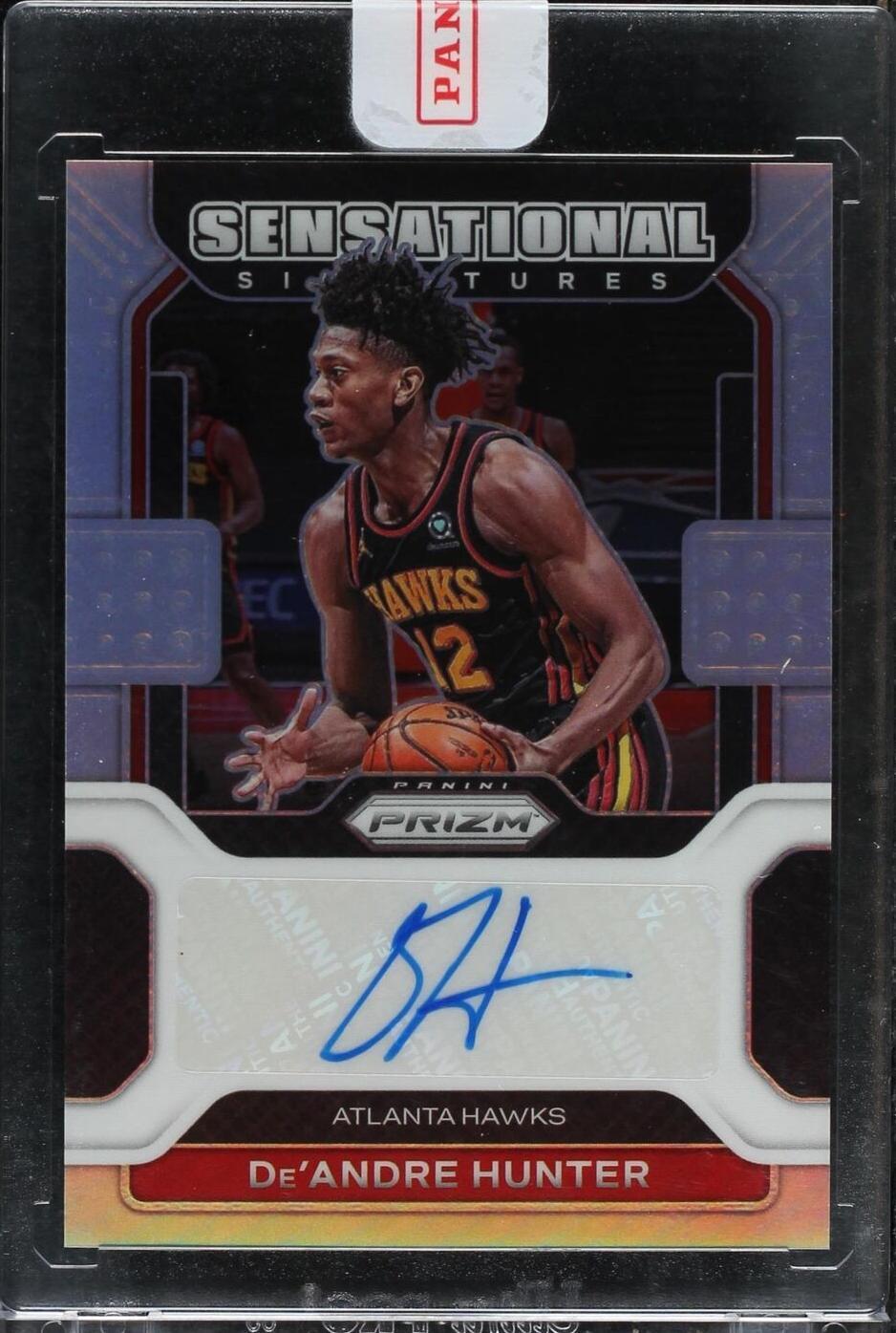 2021-22 Panini Prizm - Sensational Signatures De'Andre Hunter #SS-DAH ...