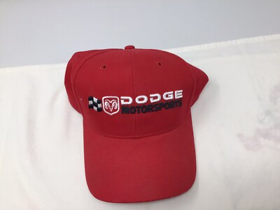 Dodge Motorsports Nascar Racing Hat Cap Adjustable (I2) | eBay