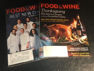 FOOD AND WINE MAGAZINE THANKSGIVING EDITION 2011 | eBay
