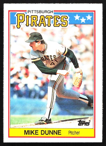 1988 Topps UK Minis Mike Dunne #21 Pittsburgh Pirates Baseball Card | eBay