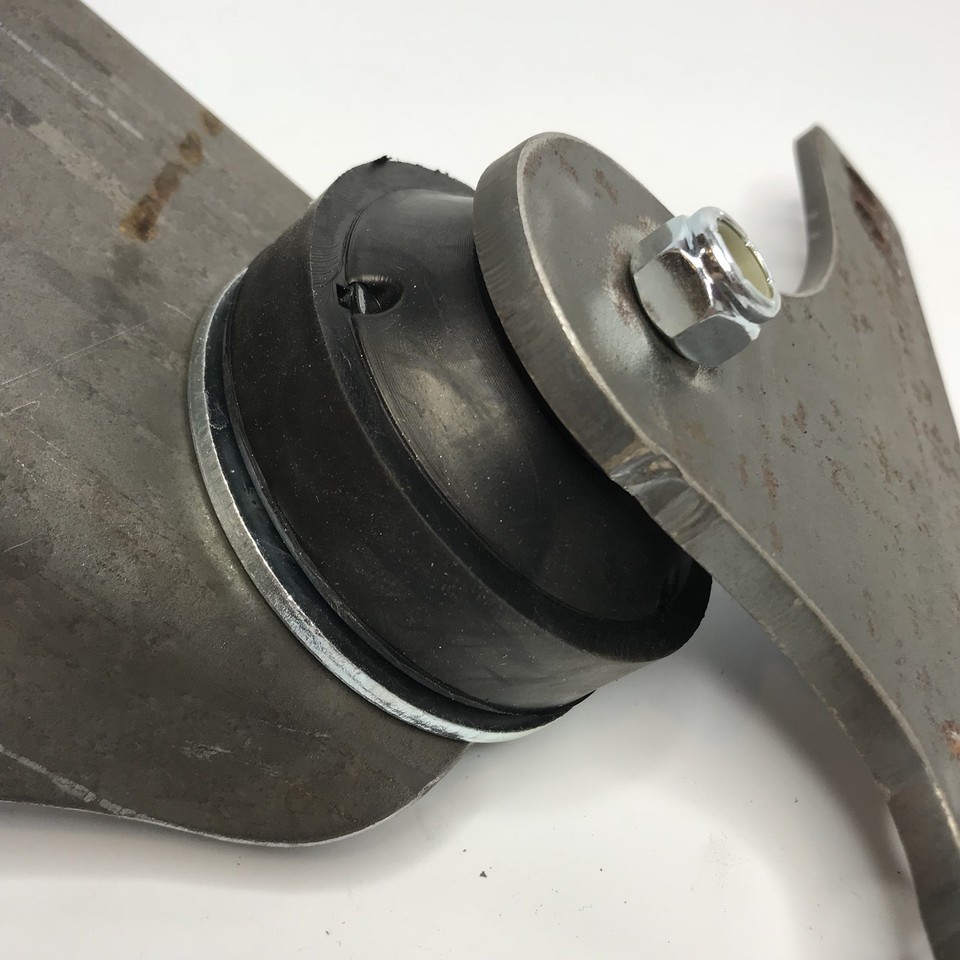 Universal Small Block Ford Motor Mounts Kit Brackets Rubber Cushions ...