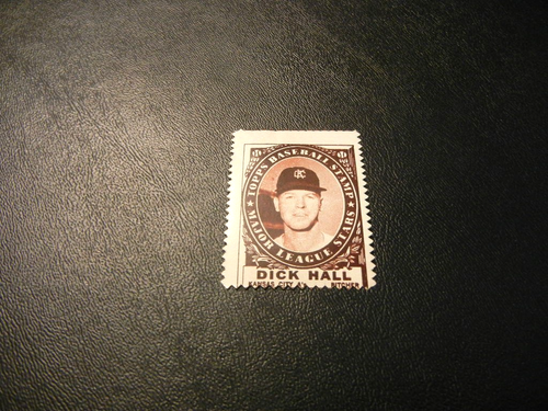 1961 Topps Baseball Stamp Dick Hall. ORIGINAL FACTORY GLUE New Listing ...