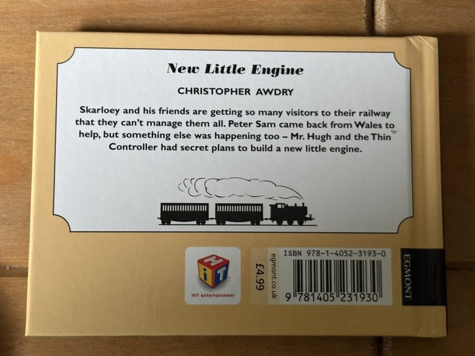 New Little Engine - Railway Series No.40 Christopher Awdry | eBay UK