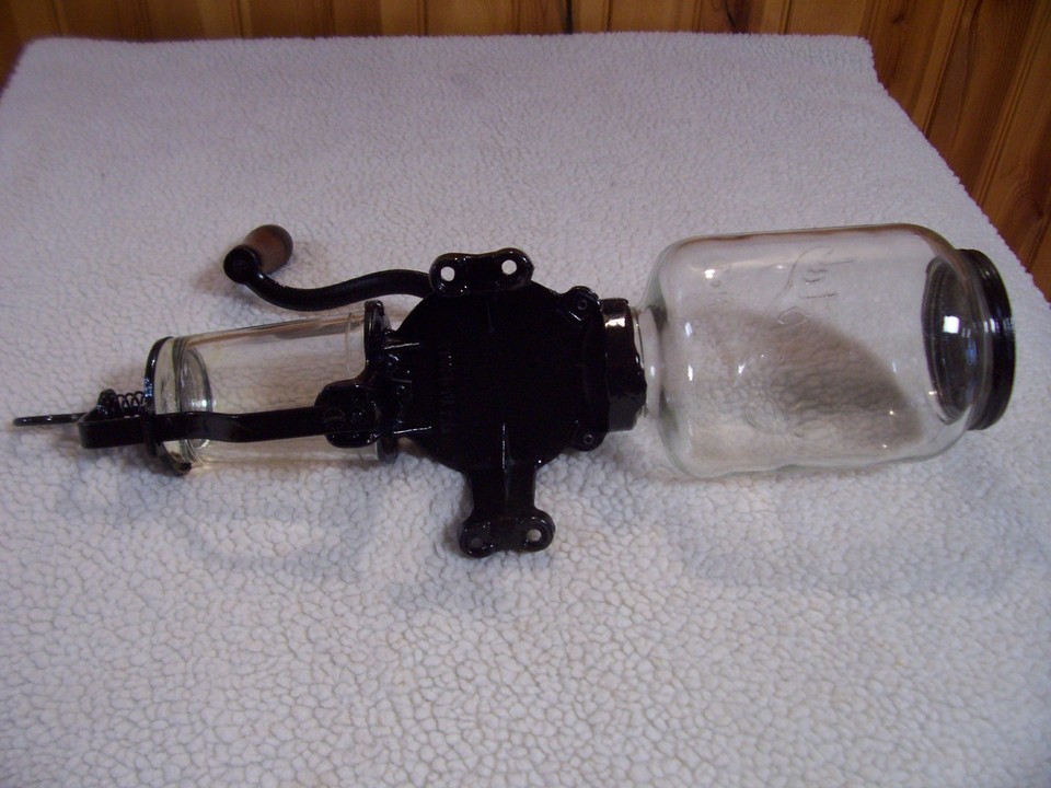 Arcade Crystal # 3 Wall Mount Coffee Grinder-Catch cup not original ...