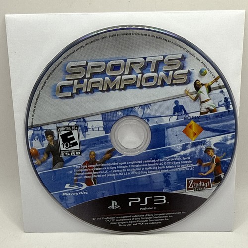 Sports Champions Sony PlayStation 3 PS3 DISC ONLY Tested | eBay
