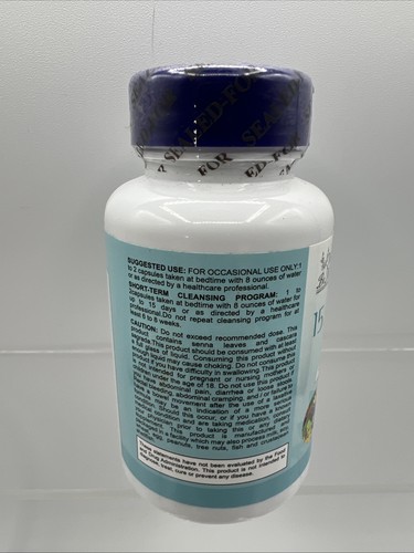 15 Day Cleanse - Senna, Probiotics - Detox, Constipation Relief, 30 Cap ...