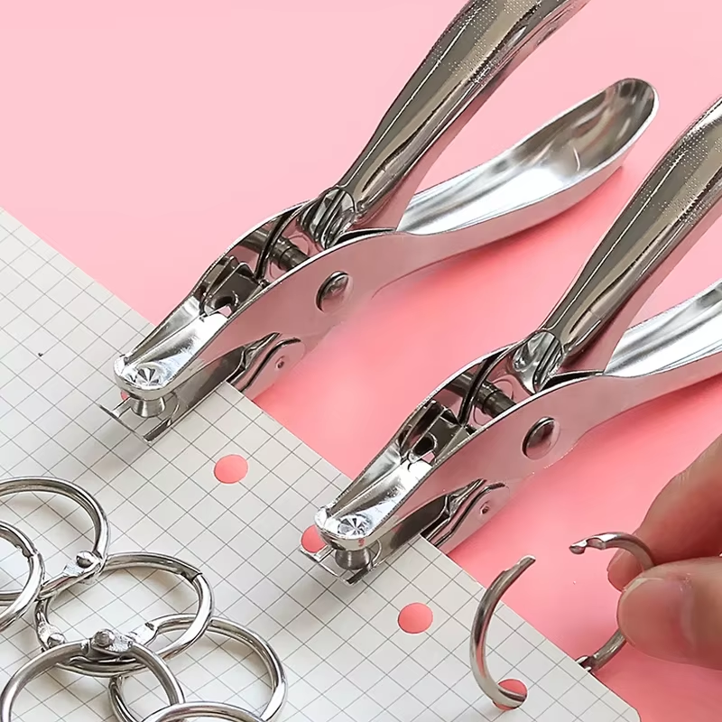 Single Hole Punch 6mm 8 Sheet Paper Scrapbooking Hand Punch UK | eBay UK