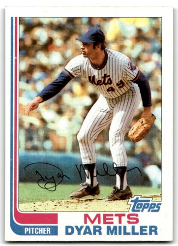 1982 Topps Dyar Miller New York Mets #178 | eBay