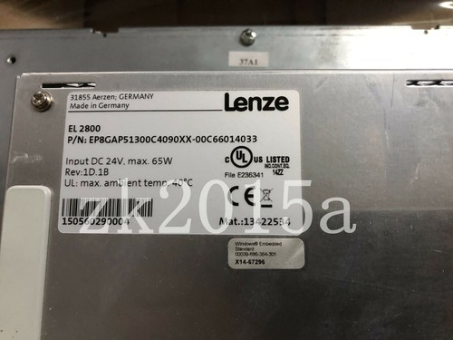 Lenze EL2800 EP8GAP51300C4090XX-00C66014033 fast ship by DHL OR EMS | eBay