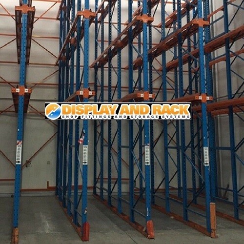 Drive In Dexion "Mark A " Type Pallet Rack Used 120 Pallet Space ...