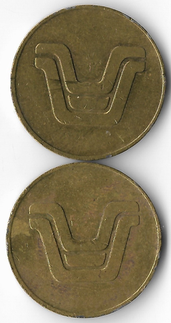 Pair of Klix 1 Drink Machine Tokens | eBay UK