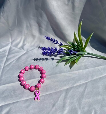 7 inch Handmade beaded bracelet. Cancer Awareness Collection. | eBay