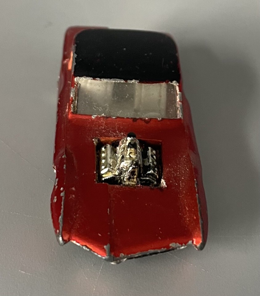 Parts/Repair Only — Vintage 1968 Hot Wheels Redline Python Red — Missing Wheels | eBay