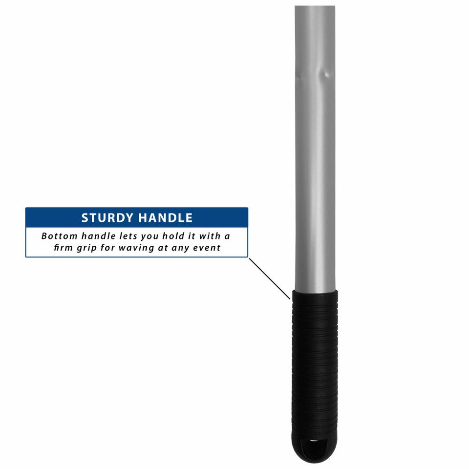 6ft Flag Pole 6' Hand Held Aluminum Flag Pole Hand Held Parade Flag ...