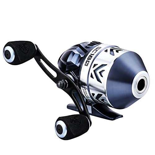 Spincast Fishing Reel, Push Button Casting Design, High Speed 4.0:1 5+1 ...