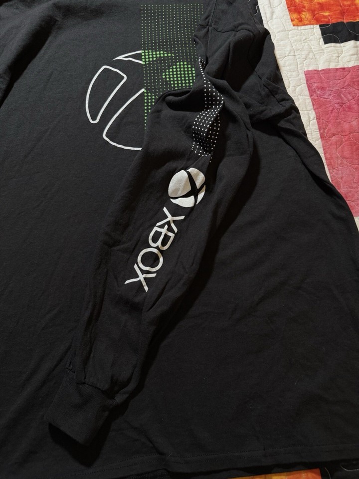 Xbox Shirt Men's XL Long Sleeve Microsoft | eBay