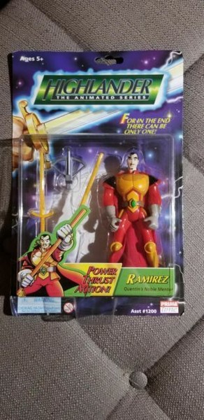 Highlander The Animated Series 1996 Ramirez Action Figure Prime Time ...