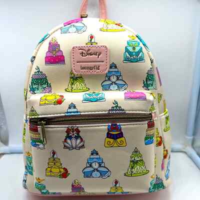NEW Loungefly Disney Princess Cakes Mini Backpack Product ID: 16915287 ...