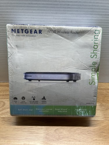 Netgear G54/N150 Wireless N Router Model WNR1000 v3 150 Mbps 4-Port 10/ ...
