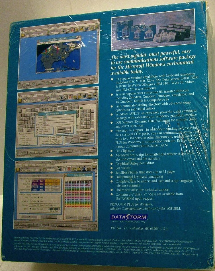 Procomm Plus for Windows for IBM PC - NEW | eBay