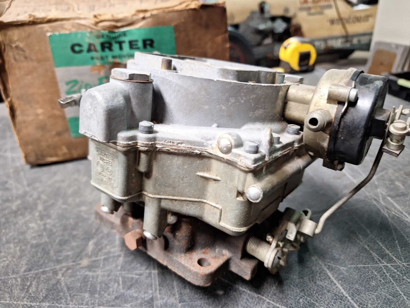 1956 Cadillac WCFB 4 Barrel Carter Carburetor Carb 1x4 2545S New In The ...