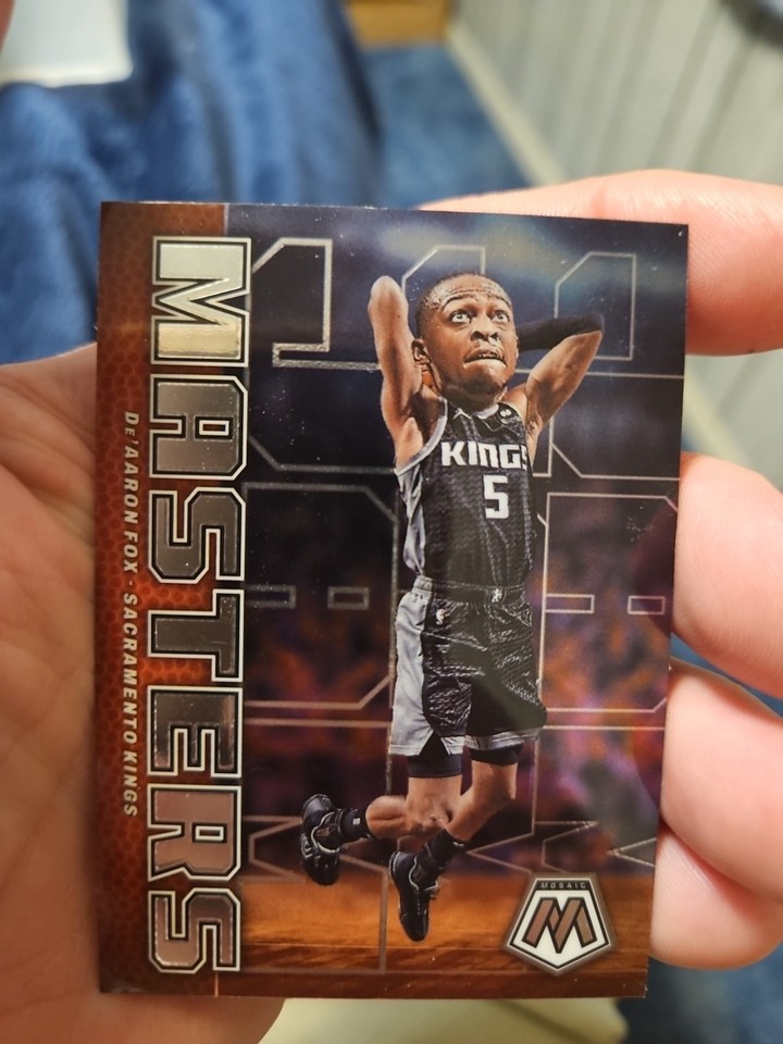 2022-23 Panini Mosaic Jam Masters De'Aaron Fox Sacramento Kings No.5 | eBay