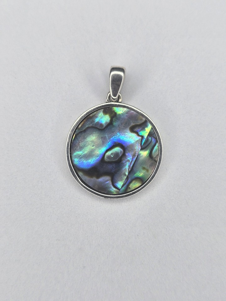 Tree of Life Pendant 925 Sterling Silver Abalone Shell Spiritual Symbol ...