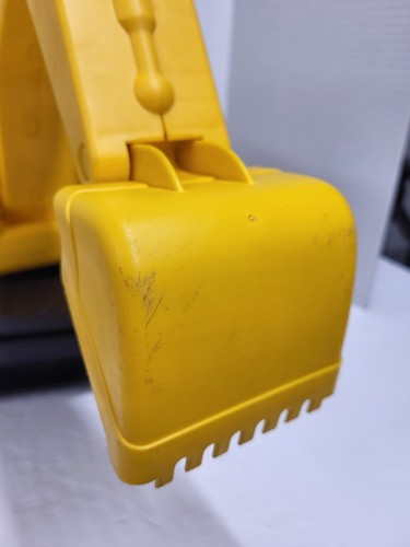 Yellow CAT Backhoe CONSTRUCTION model VEHICLE by TOY STATE INDUSTRIAL ...