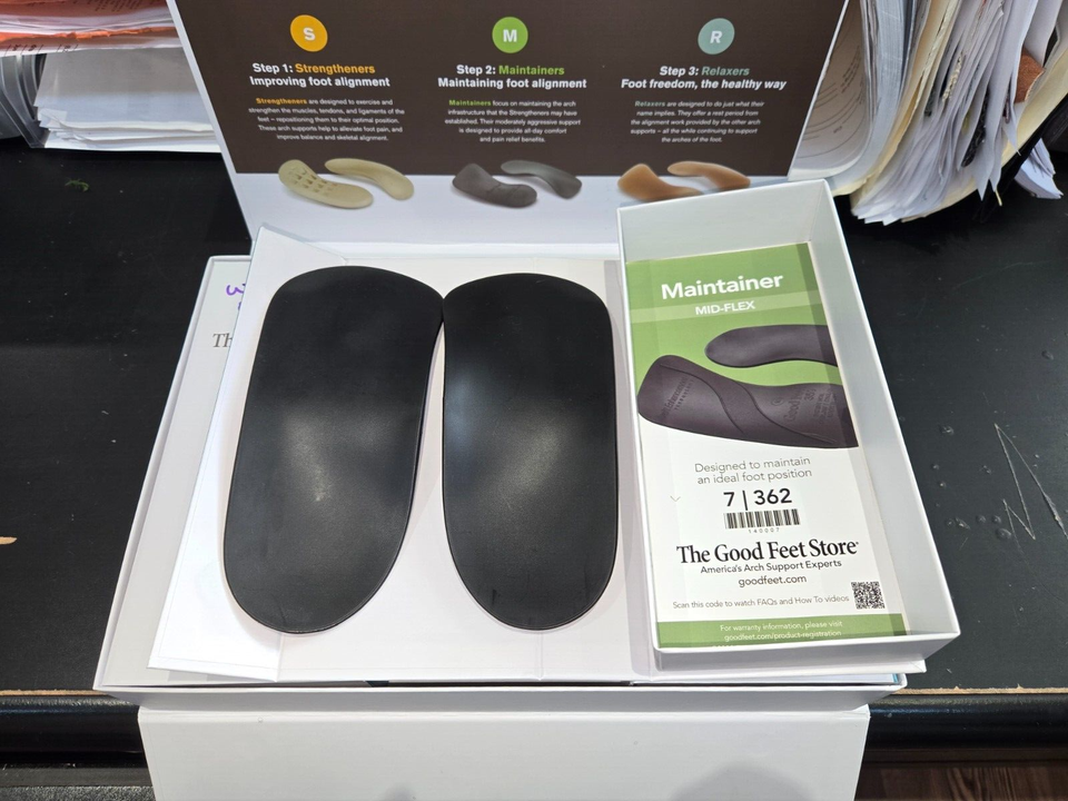 The Good Feet Store 3 Step System Strengthener, Maintainer, Relaxer ...