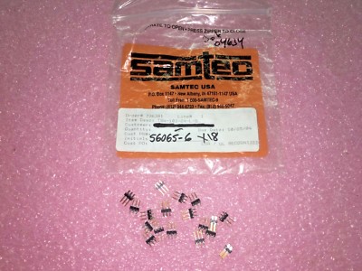 (18 PIECE LOT) TSW-103-24-L-D, SAMTEC, CONN HEADER VERT 6POS 2.54MM ...