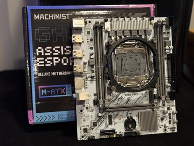Machinist X99 mATX LGA2011-3 Gaming Motherboard for INTEL XEON CPU, m.2 ...