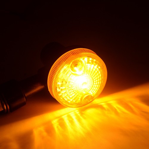 2pcs/Set Motorcycle Round Turn Signals Lamp Blinker Light Universal OFF ...