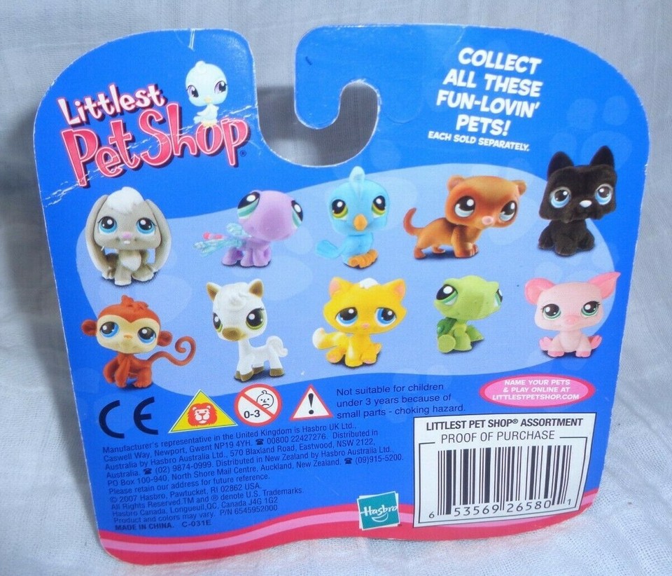 Hasbro Littlest Pet Shop #406 Blue Bird Target Exclusive Play Scene LPS ...