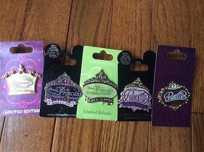 Set of five 2009-2013 Disney Princess Half Marathon Pins | eBay